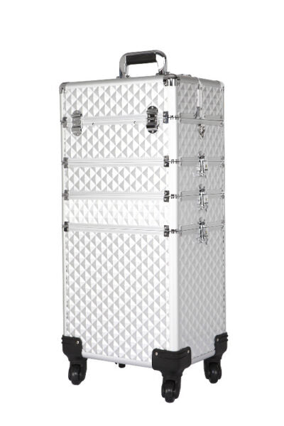 Makeup Trolley Vanity Aluminum Trolley Professional Makeup Trolley ...