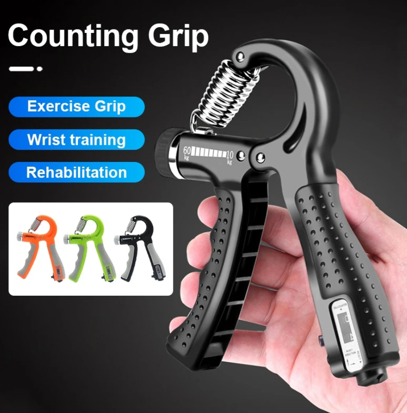 Automatic Counting And Non Counting Hand Gripper Adjustable ...