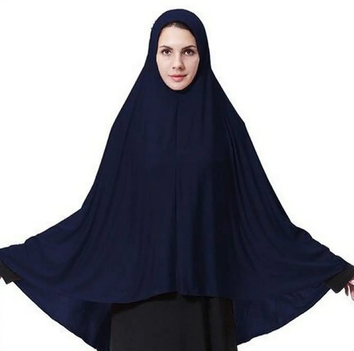 Women Cotton Jersey Scarf Namaz Chadar Ehram Ihram For Her | Daraz.pk