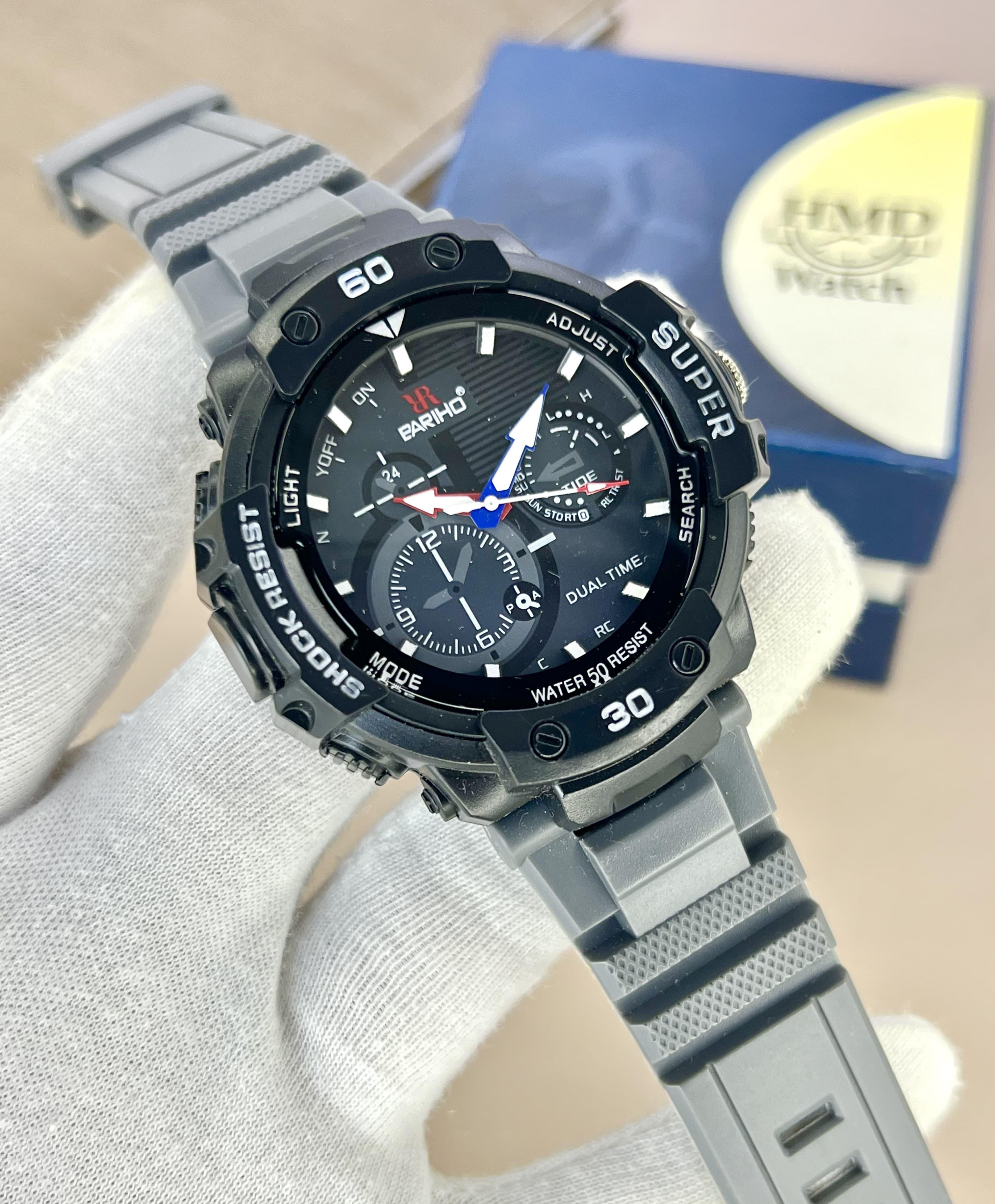 NEW MODEL ARRIVED BARIHO BRAND WATCHES SPORTS LOOK WATCHES | Daraz.pk