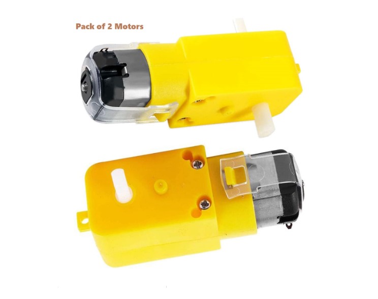 white DC gear motor robot /Yellow DC3V 6V DC Gear Motors and tyres ,For ...