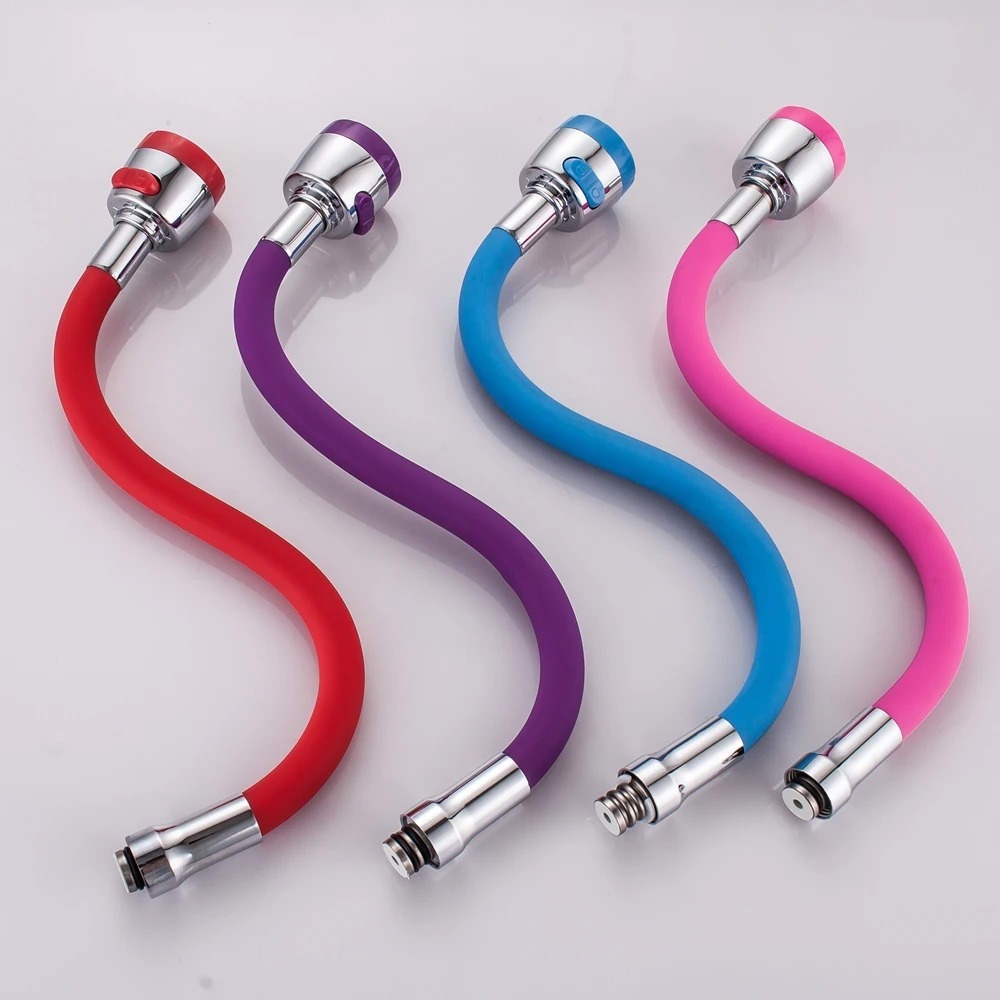 Kitchen Mixer rotating Pipe Faucet Flexible pipe Adjustable rotating ...