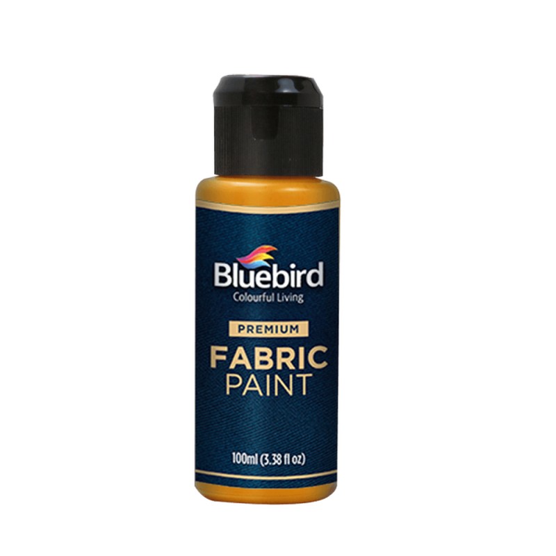 Bluebird Fabric Paints 100ml Bottle (Available in Solid and Metallic ...