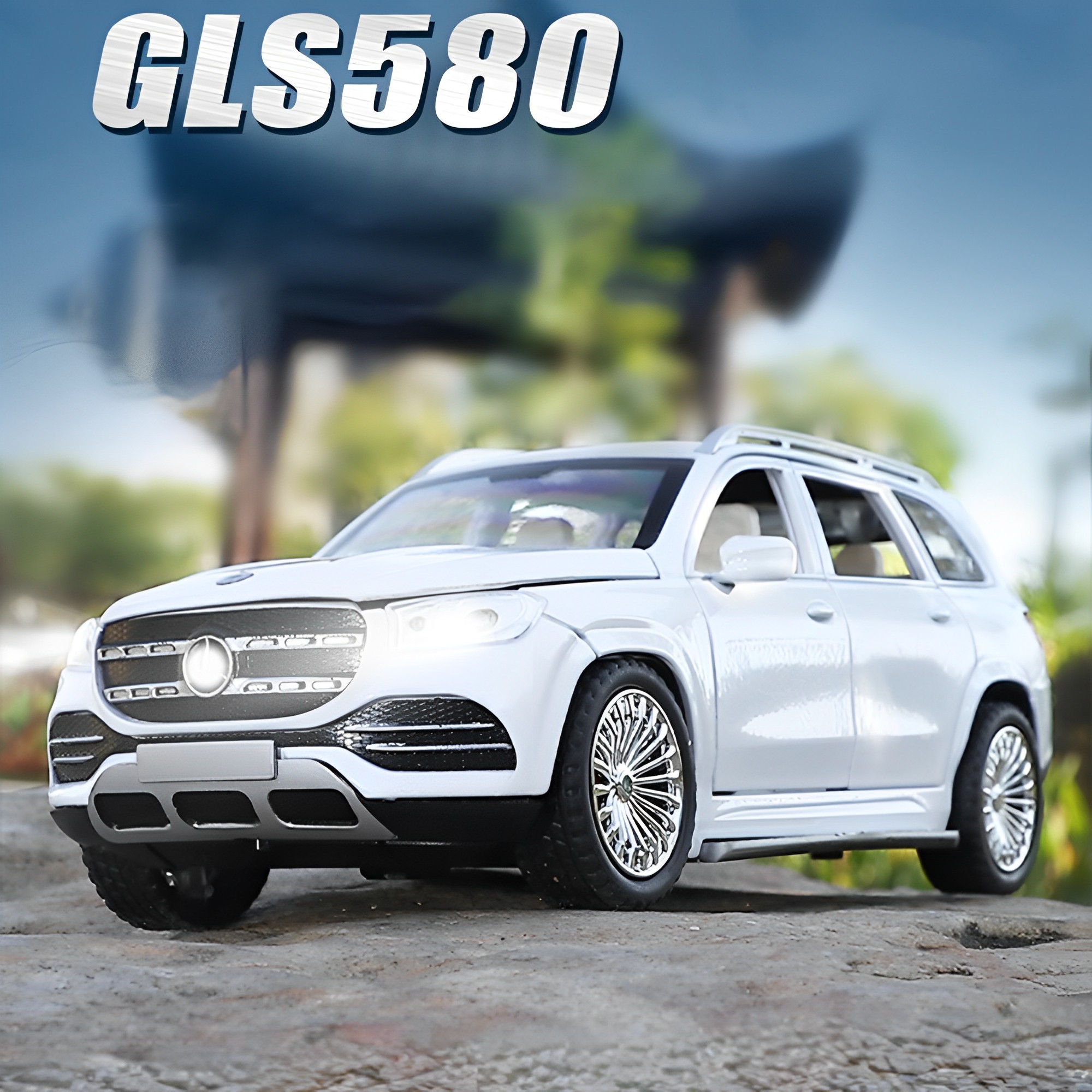 Mercedes-Benz GLS 580 SUV 1/24 Alloy Model Die-Cast Car Toy / toys for ...