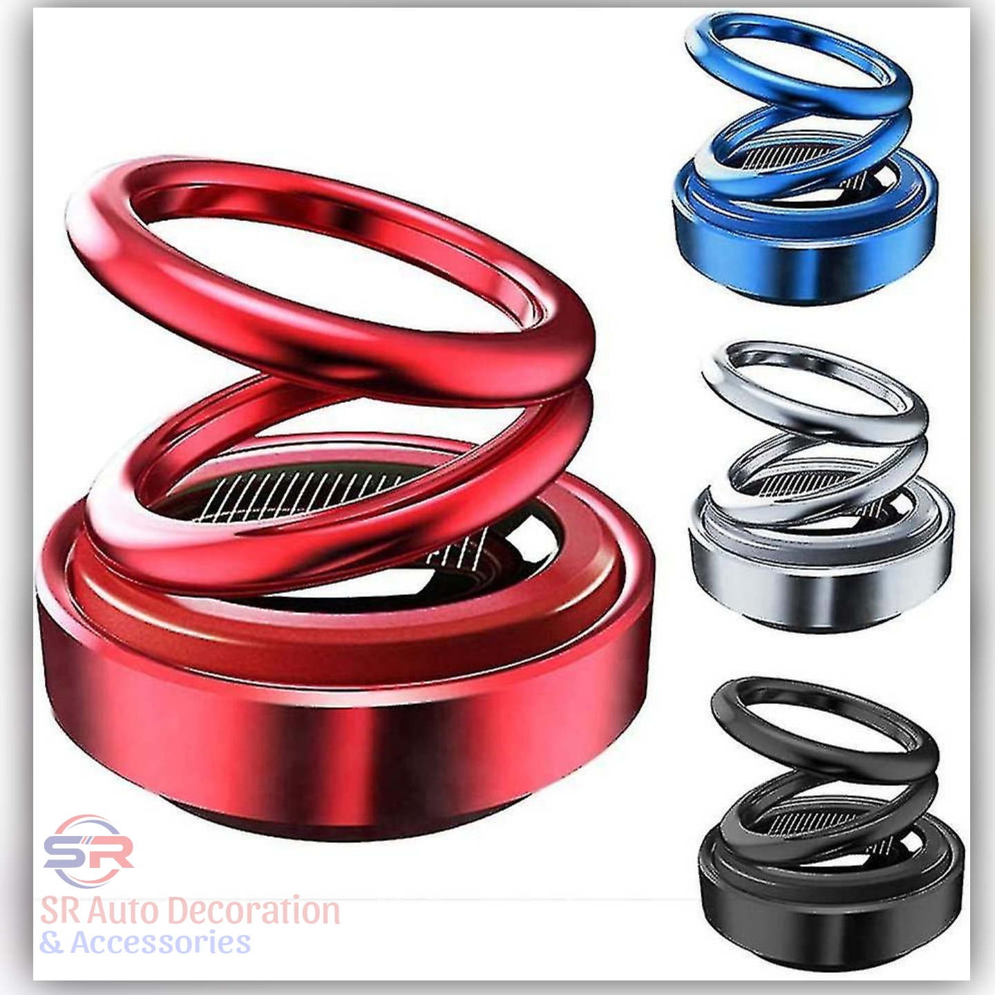 Car Dashboard Solar Powered Ring | Daraz.pk