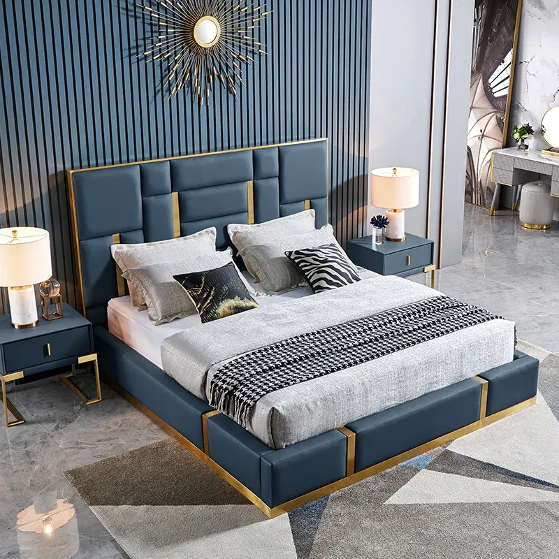 Luxury Double Skin Bed - Ideal for Your Master Bedroom, Soft Wedding ...