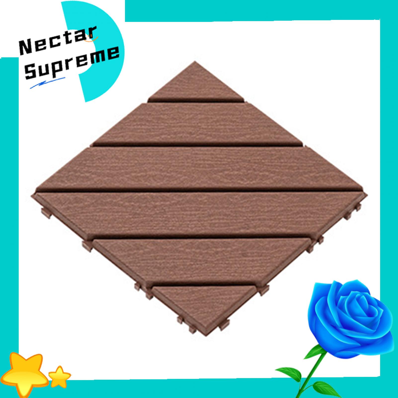 Deck Tiles Fast Draining Easy Snap Connection Patio Floor Decking Tiles ...