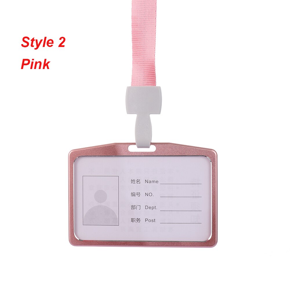 【DATA FROG Global MALL】Office School ID Business Case Card Alloy ...