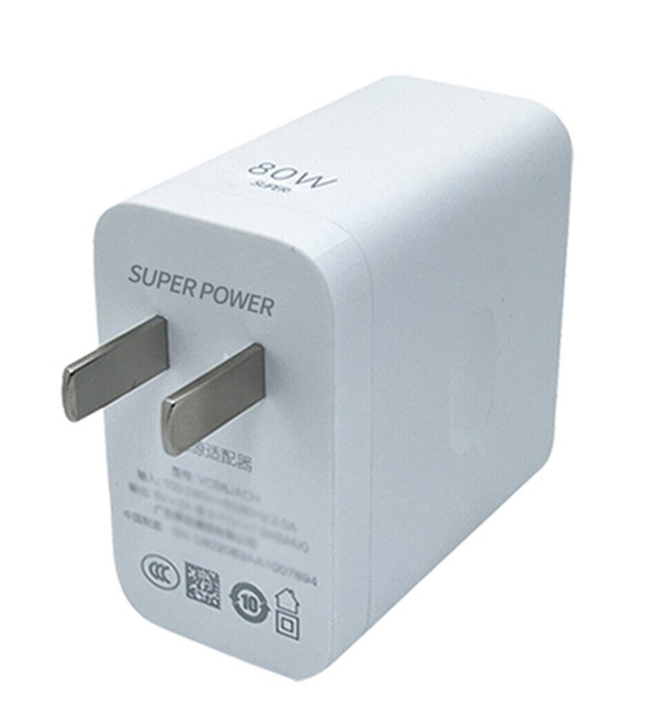 Oneplus 100% Orignal Charger 80W Super Vooc Adapter + Cable PD Warp 80W ...