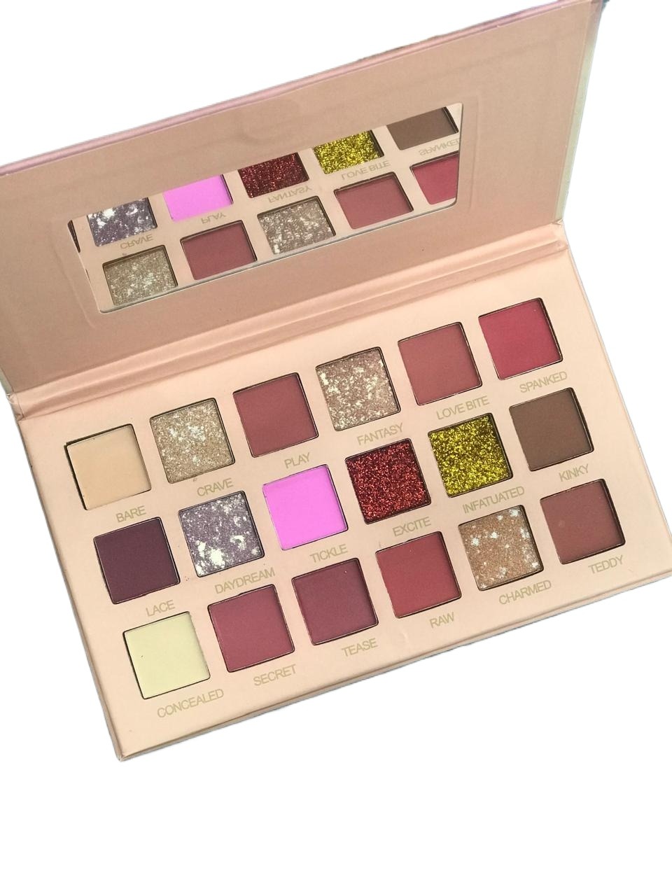 Mc Cosmetics Professional Nude Colour Eyeshadow Pallete 18 Colours ...