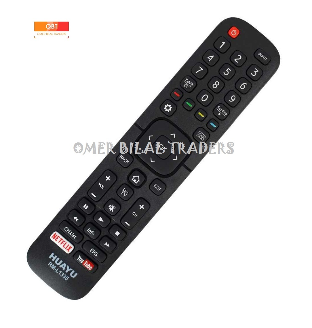 HISENSE Remote for Smart Android LED TV with NETflX & YouTub Button ...