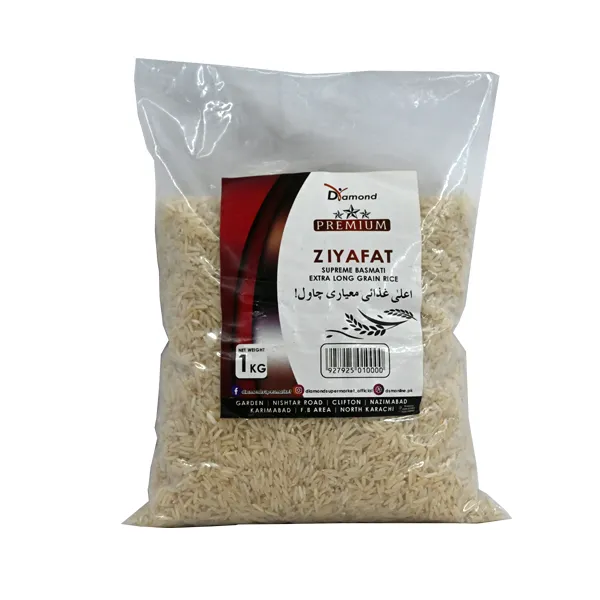 Diamond Rice Supreme Basmati 1 kg Extra Long Ziyafat | Daraz.pk