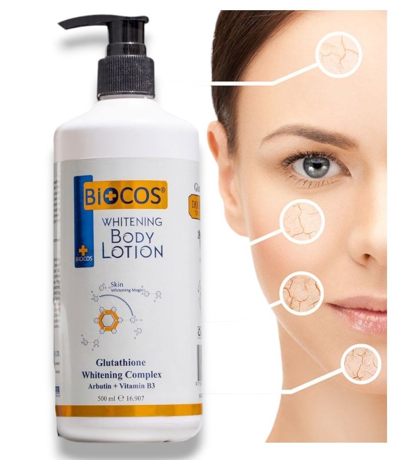 Biocos Whitening Body Lotion Vitamin B3 500ml | Daraz.pk