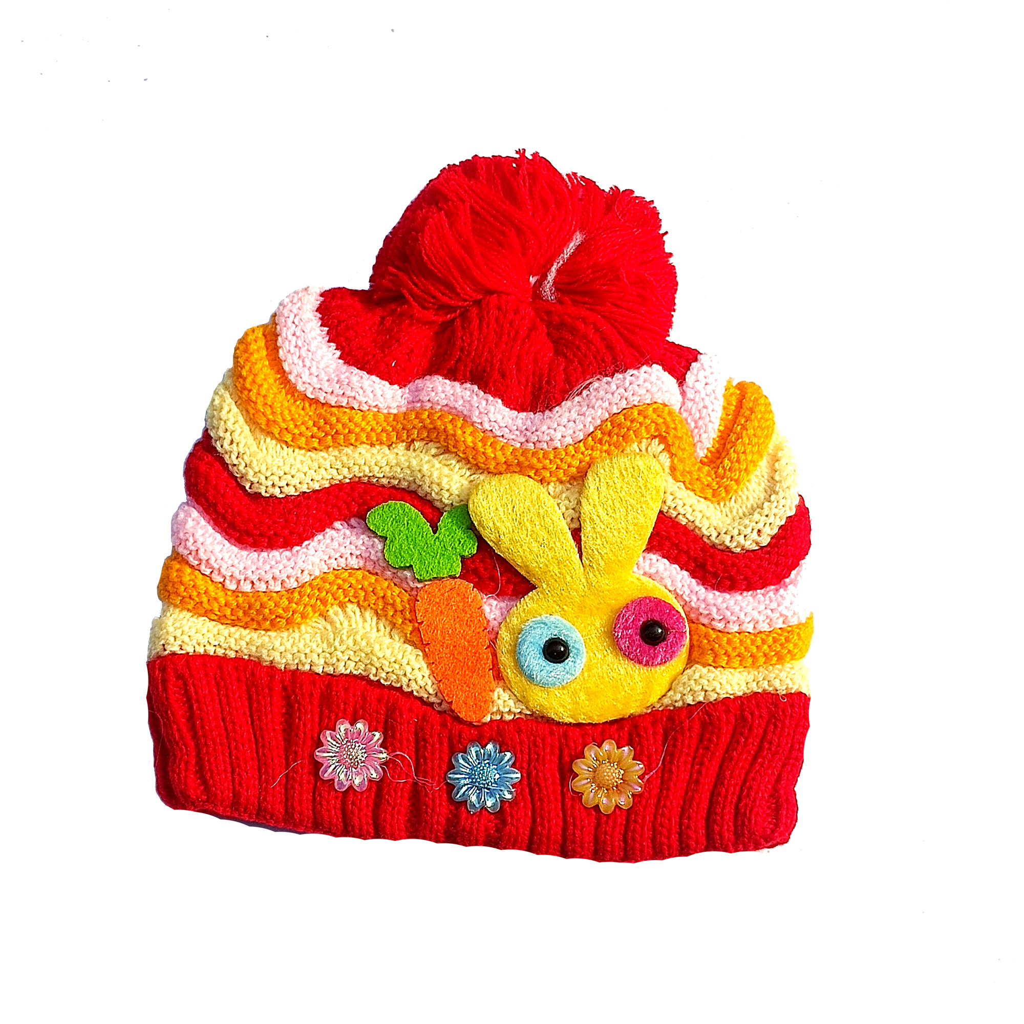 Warm Thermal Cap Topi for Kids with Wool Fleece Inner Kids | Daraz.pk