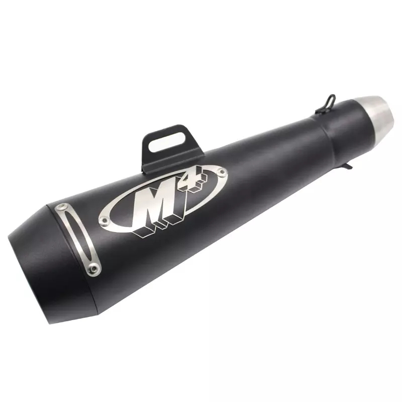 Universal Fitment M4 Matt Black Exhaust, Heavy Bikes, Bike With DK ...