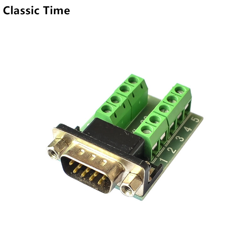 DB9 Male Female Adapter Signals Terminal Module RS232 Serial To ...