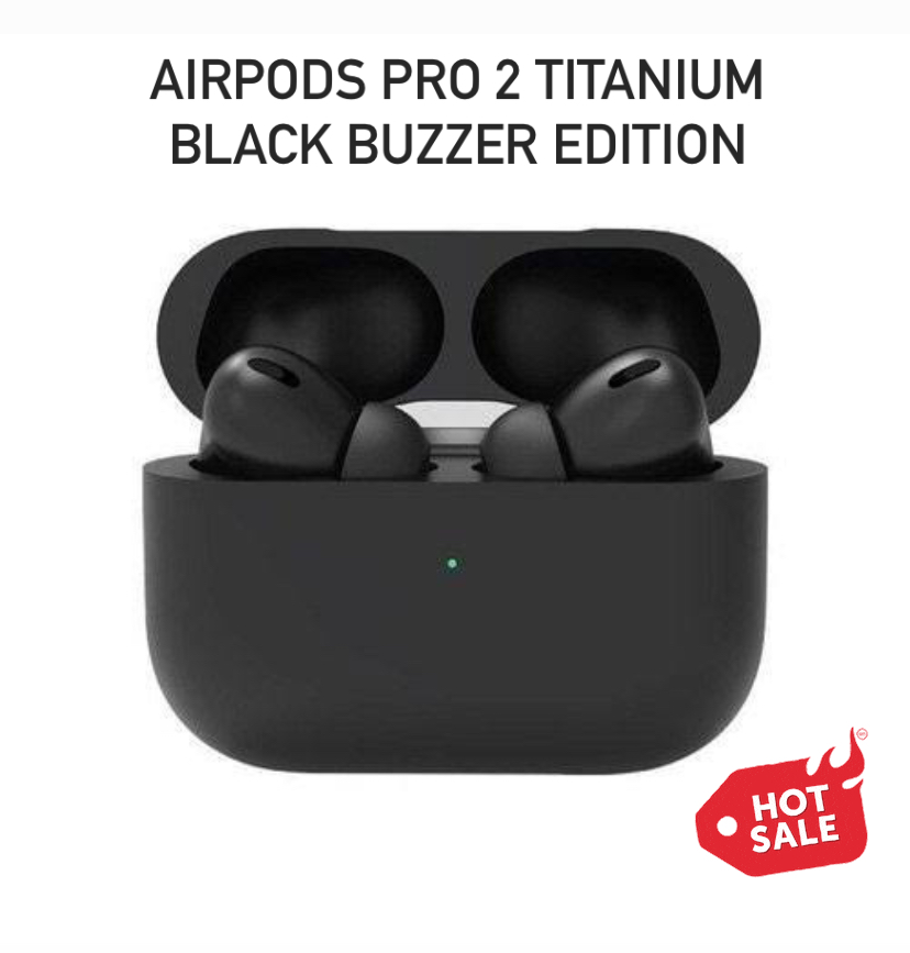 AirPods_Pro_2nd Generation Titanium Black Buzzer Edition, Wireless ...