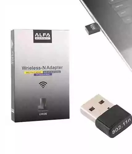 ALFA ALFANEXT USB Wireless-N Adapter Mini WIFI Card Lan 802.11n for ...