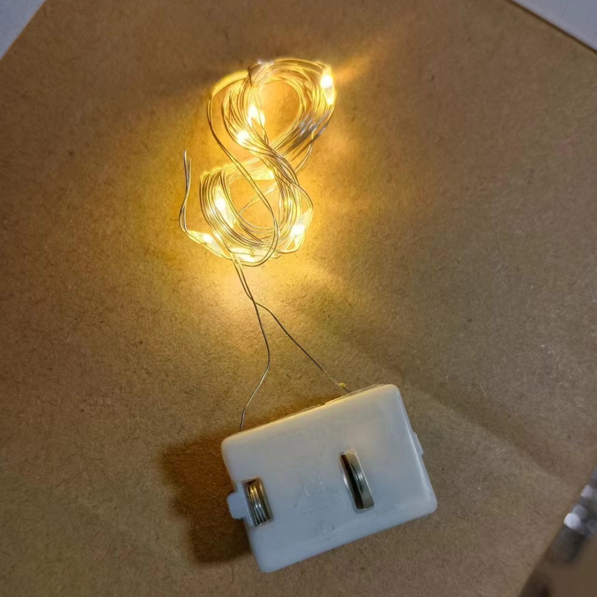 LED flash string copper wire line long bright atmosphere flower bundle cake decoration small ...