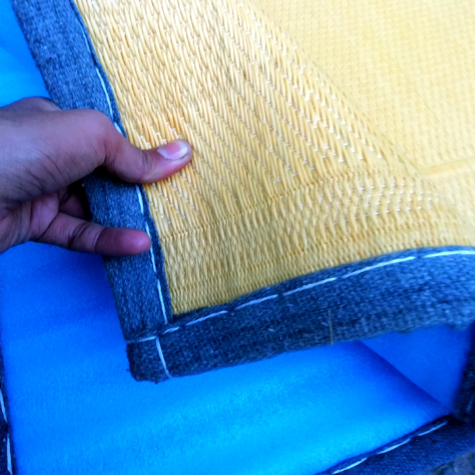 Prayer Mats | Soft Plastic Jainamaz Saf Chatai | Yellow Plastic Jai ...