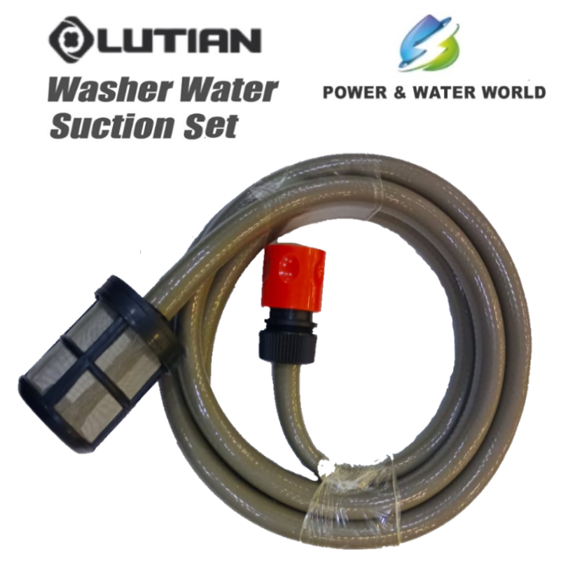 LUTIAN 4pcs Bucket Suction Set for High Pressure Washer ( 1 x Bucket ...