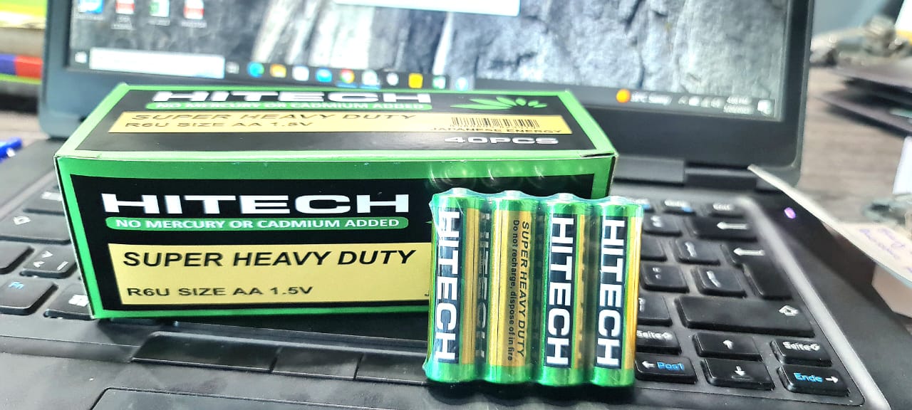 HITECH AA cells batteries pack of 40 | Daraz.pk