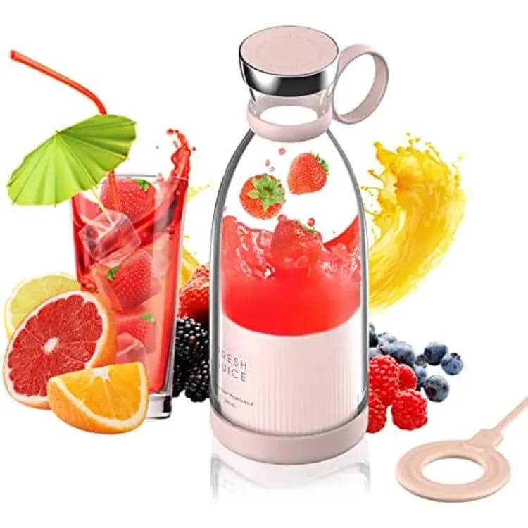 Portable and Electric Blender Bottle Juicer for Shakes and Smoothies ...