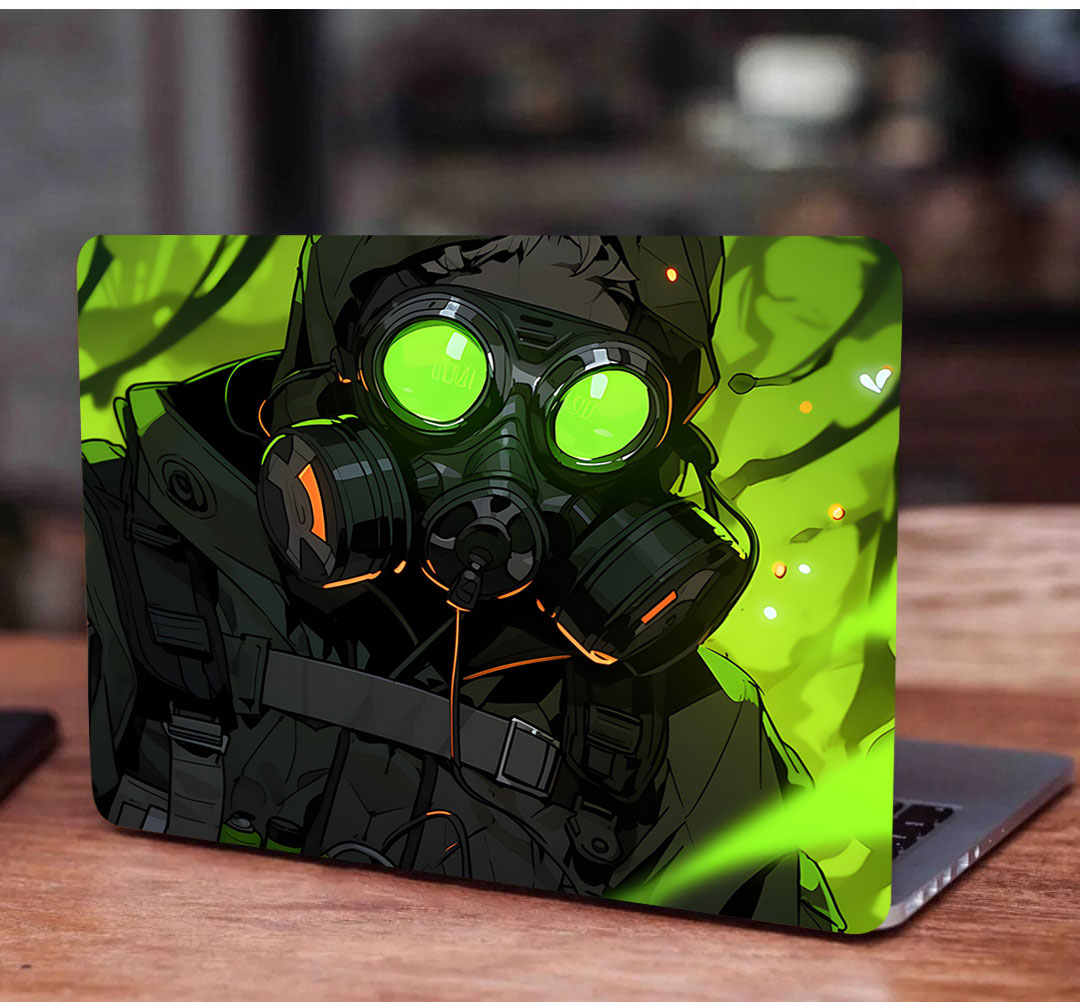 Military Man Laptop Skin - Universal Fit for All Laptops - Premium ...