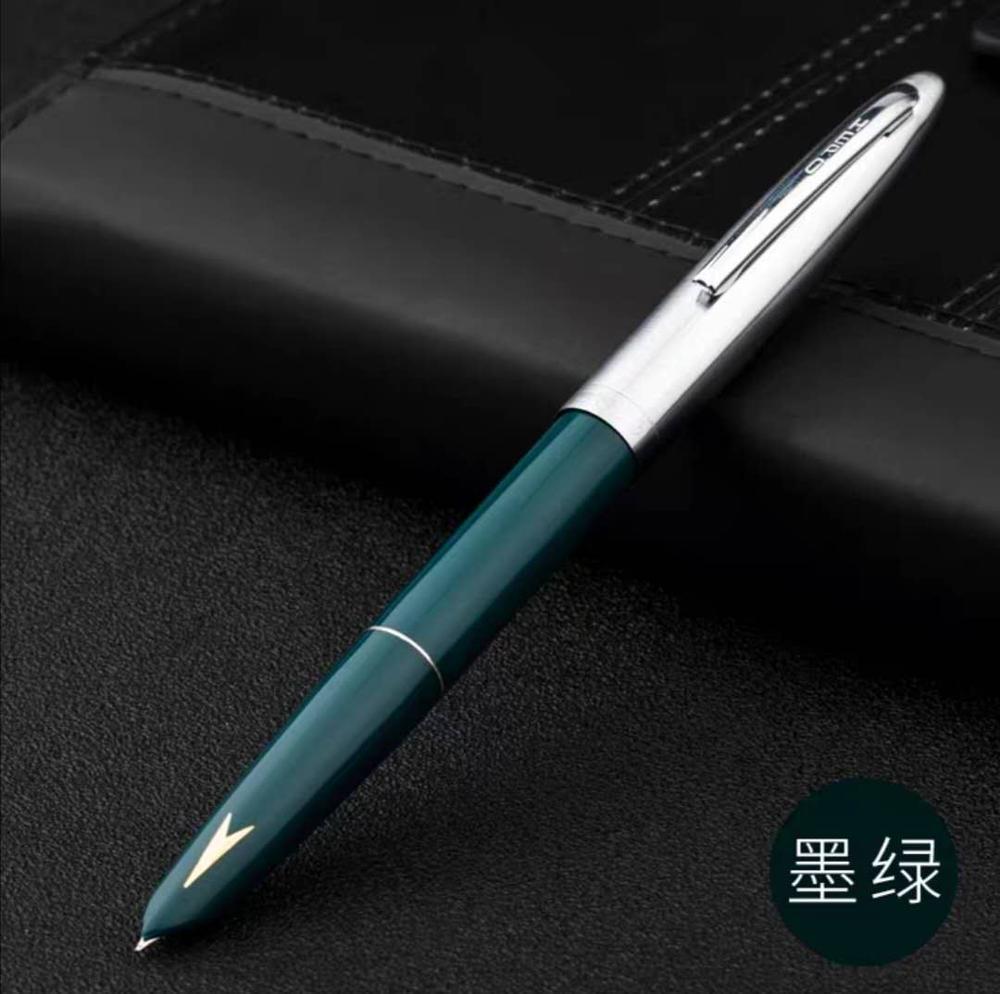 HERO 329-2 Fountain Arrow Vintage Ink Pen Green Color Stationery Office ...