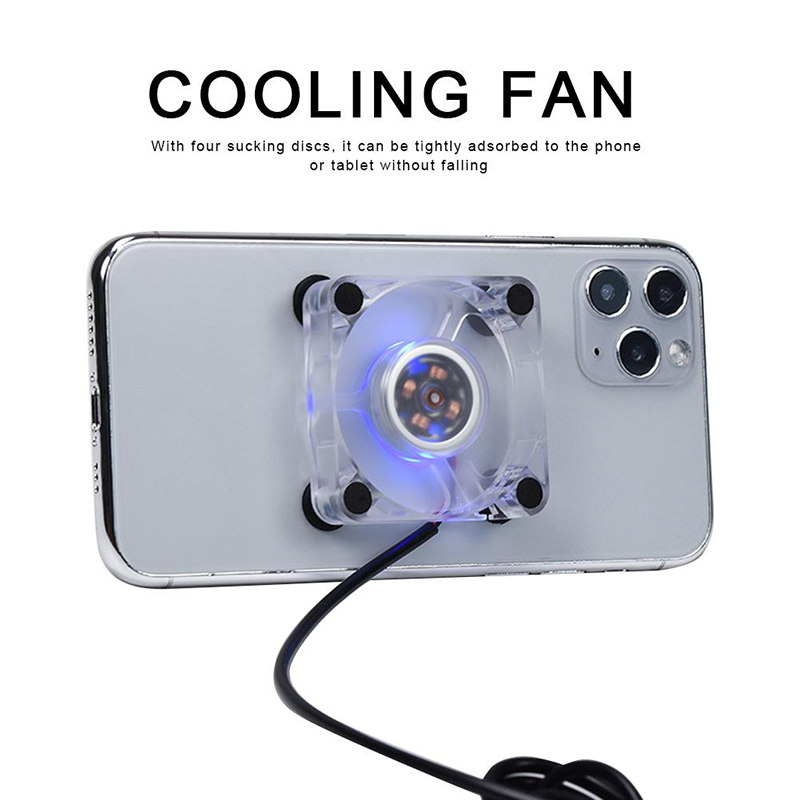 Universal Mobile Phone Cooler Cooling Fan For IOS Android Game Cooling ...