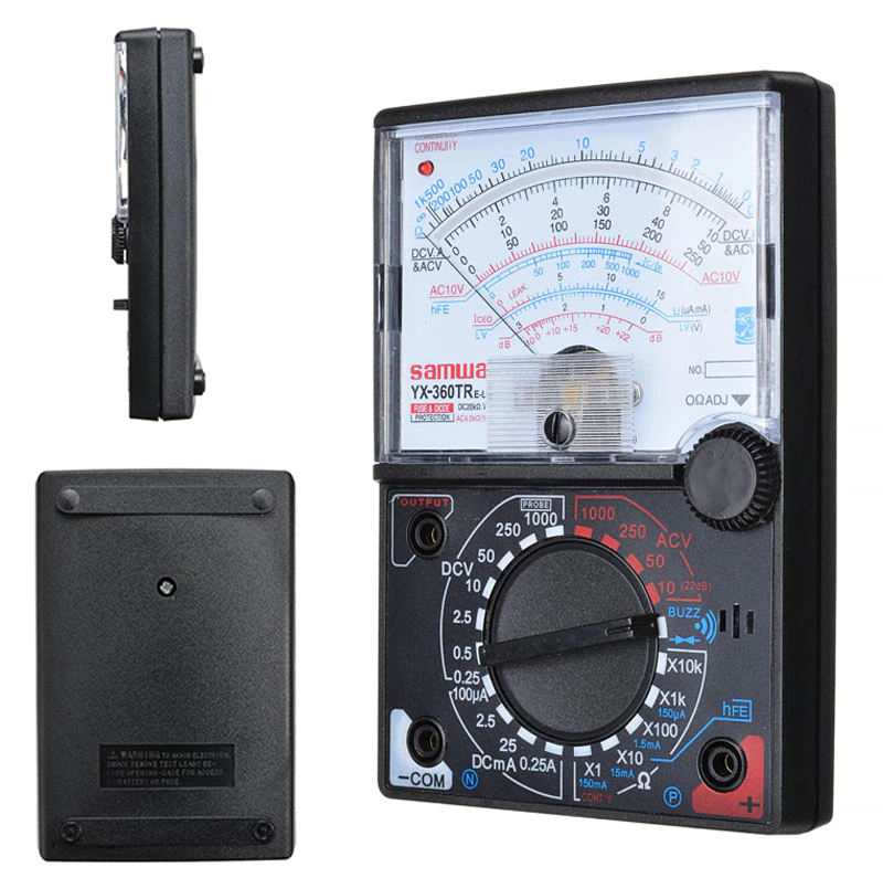 Analog Multimeter Samwa YX-360 TR, Analog Multi Meter AC/DC Volt Tester ...