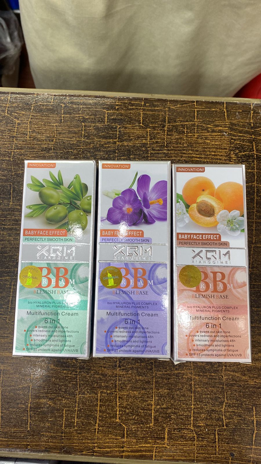 XQM BB Cream Blemish Base 6 in 1 Multifunction Cream Baby Face Foundation Effect With SPF 25 ...