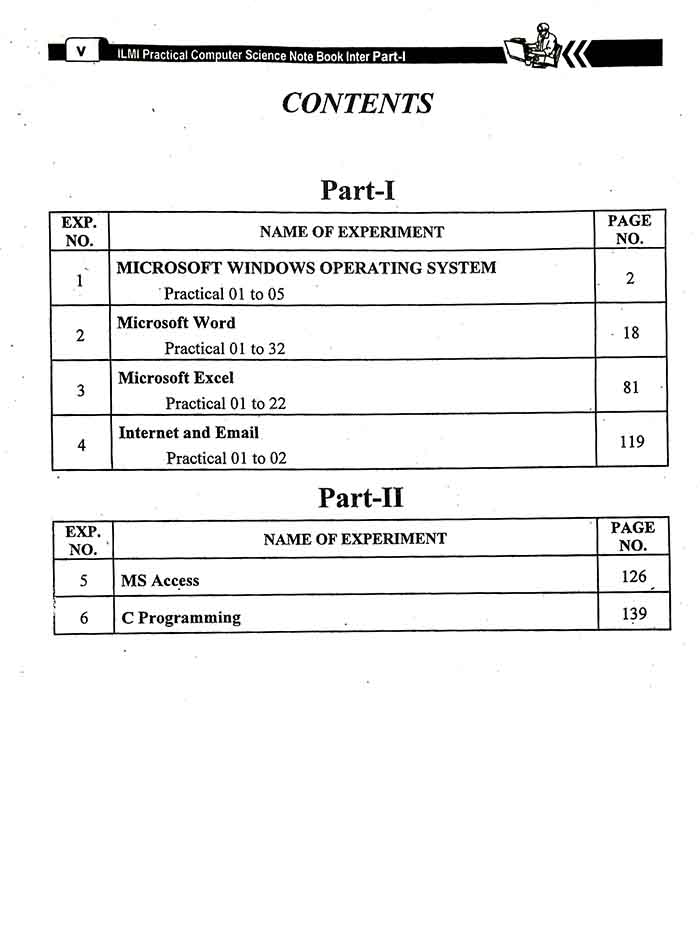 ilmi Practical Computer Science Note Book For Intermediate Part 1 and 2 ...