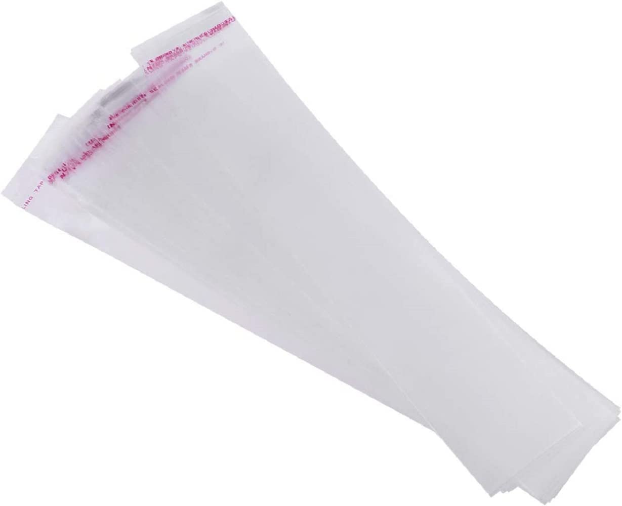 100PCS Resealable Transparent Plastic Bags Bopp Poly Self Adhesive Seal Jewellery Making Bag ...