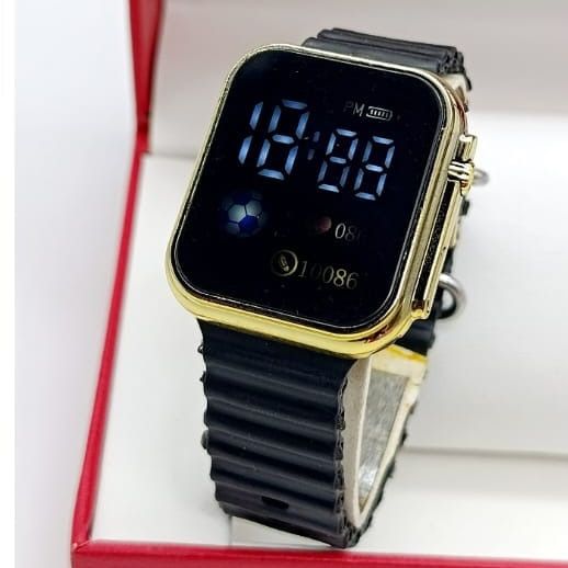 Kids Smart LED Watch – Rubber Strap Wrist Watch for Boys and Girls ...