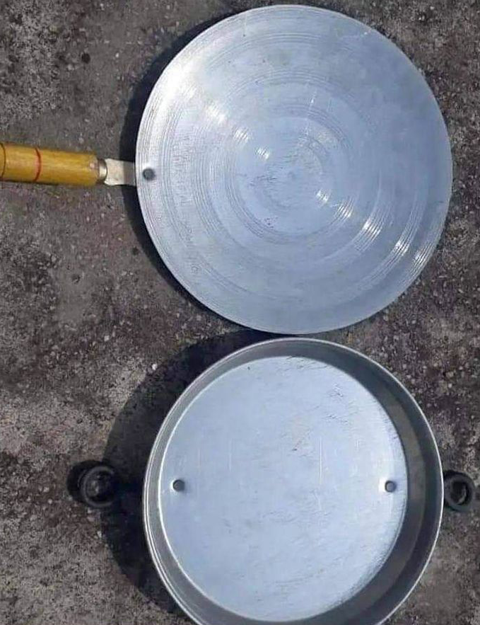 tandoori roti tawa for home Peshawari style double tawa naan | Naan ...