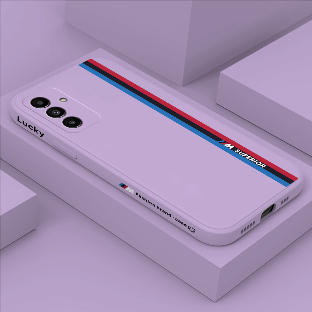 Samsung A04S A13 5G Fashion Racing Car Logo M Side Design Phone Case ...