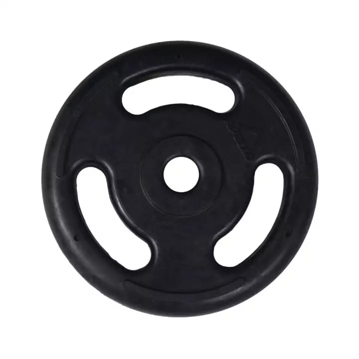 Standard - Tri-Grip Rubber Coated Weight Plate -1kg 2kg 3kg 4kg 5kg 8kg ...