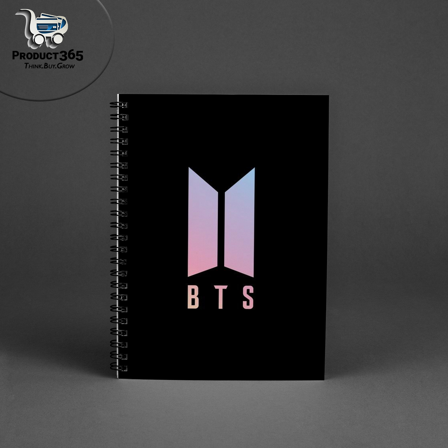 BTS logo spiral notebook aesthetic decent diary for kpop army lover for ...