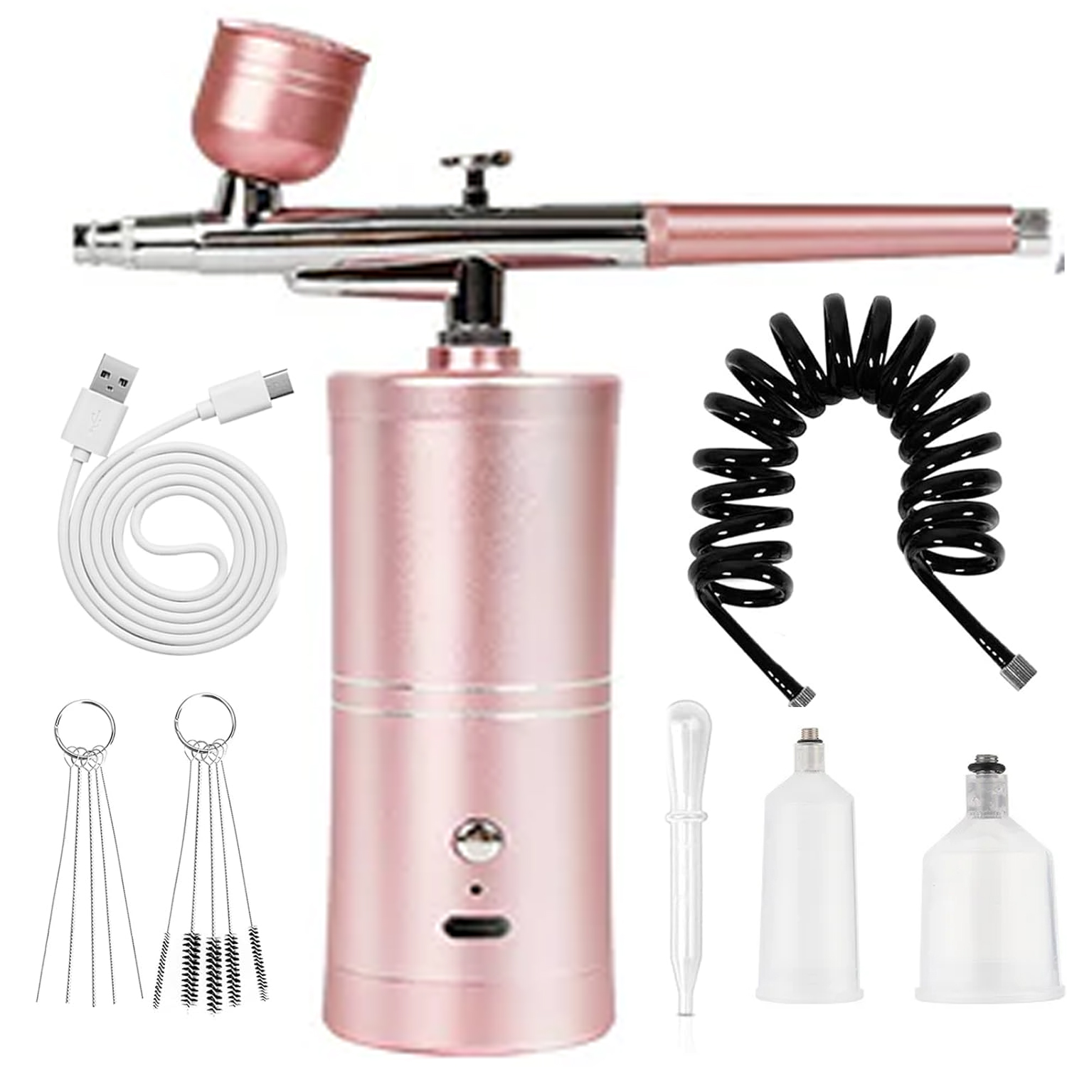 Airbrush Kit Mini Airbrush With Air Compressor Paint Spray Airbrush Pen ...