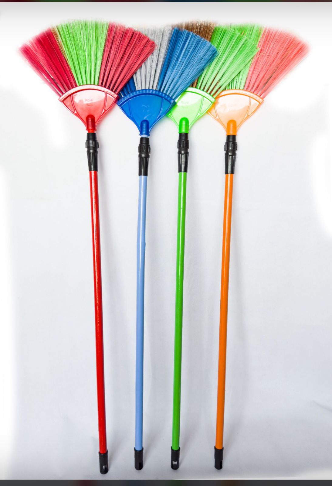 V shaped telescopic broom/Jala brush Jala Broom with Long Rod ...