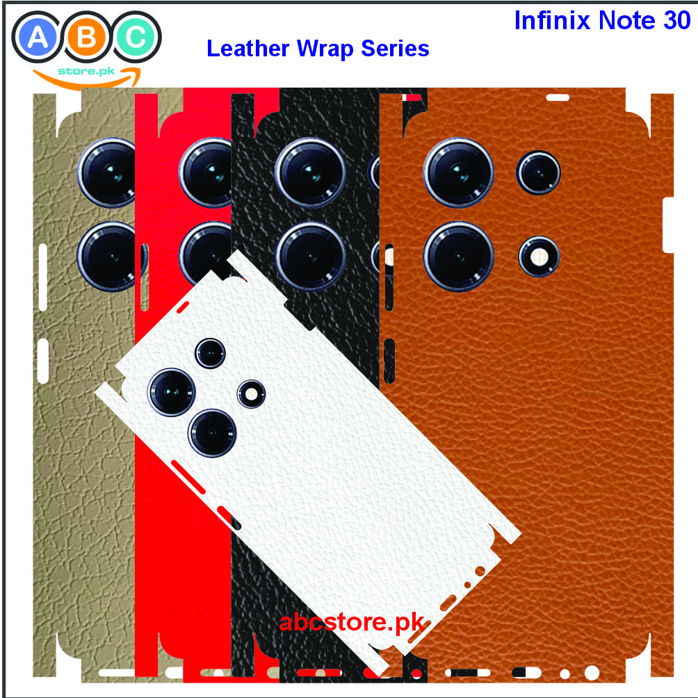 Infinix Note 30, Full Back Protection Vinyl Skin/Wrap in variety of ...