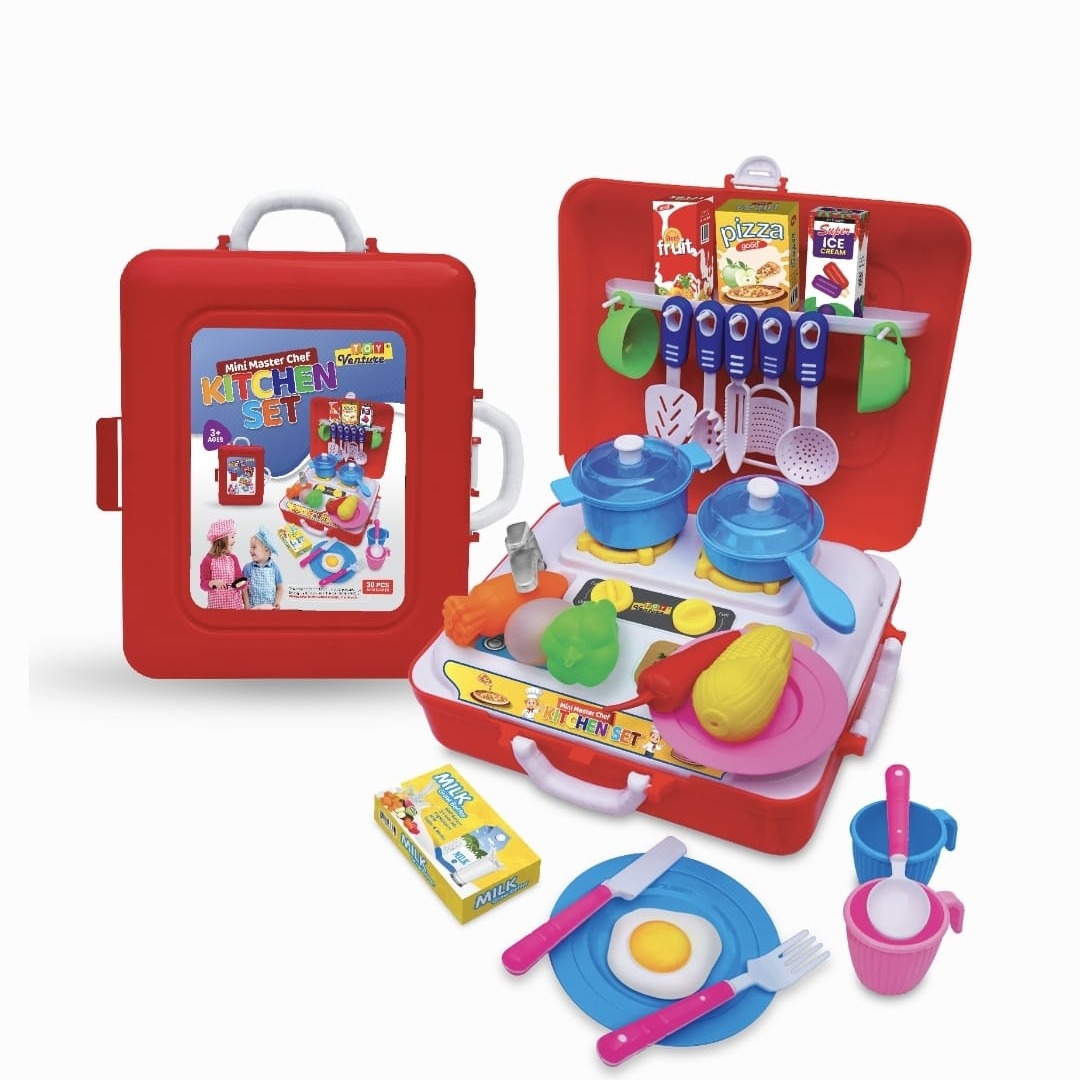 Toy venture super kitchen briefcase toy set-Briefcase Kitchen Set Kids ...