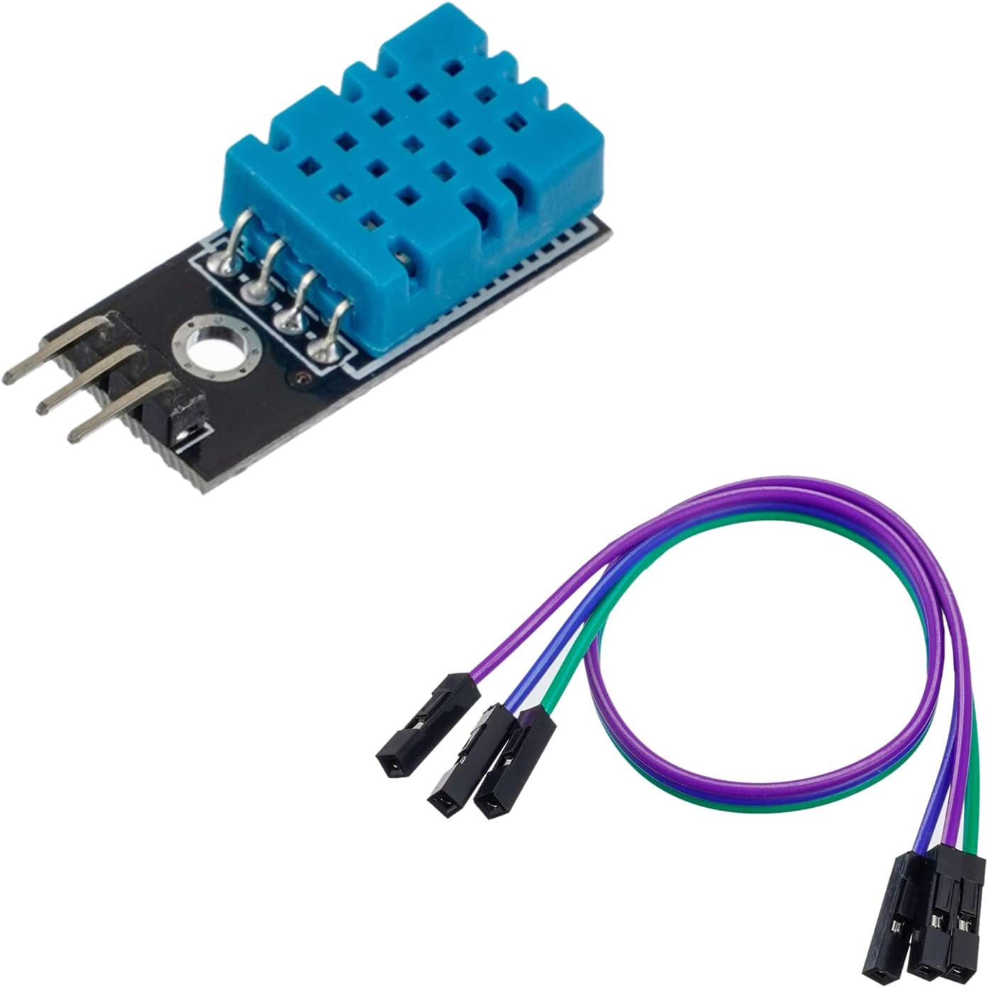 DHT11 Temperature Humidity Sensor Module Digital Temperature Humidity ...