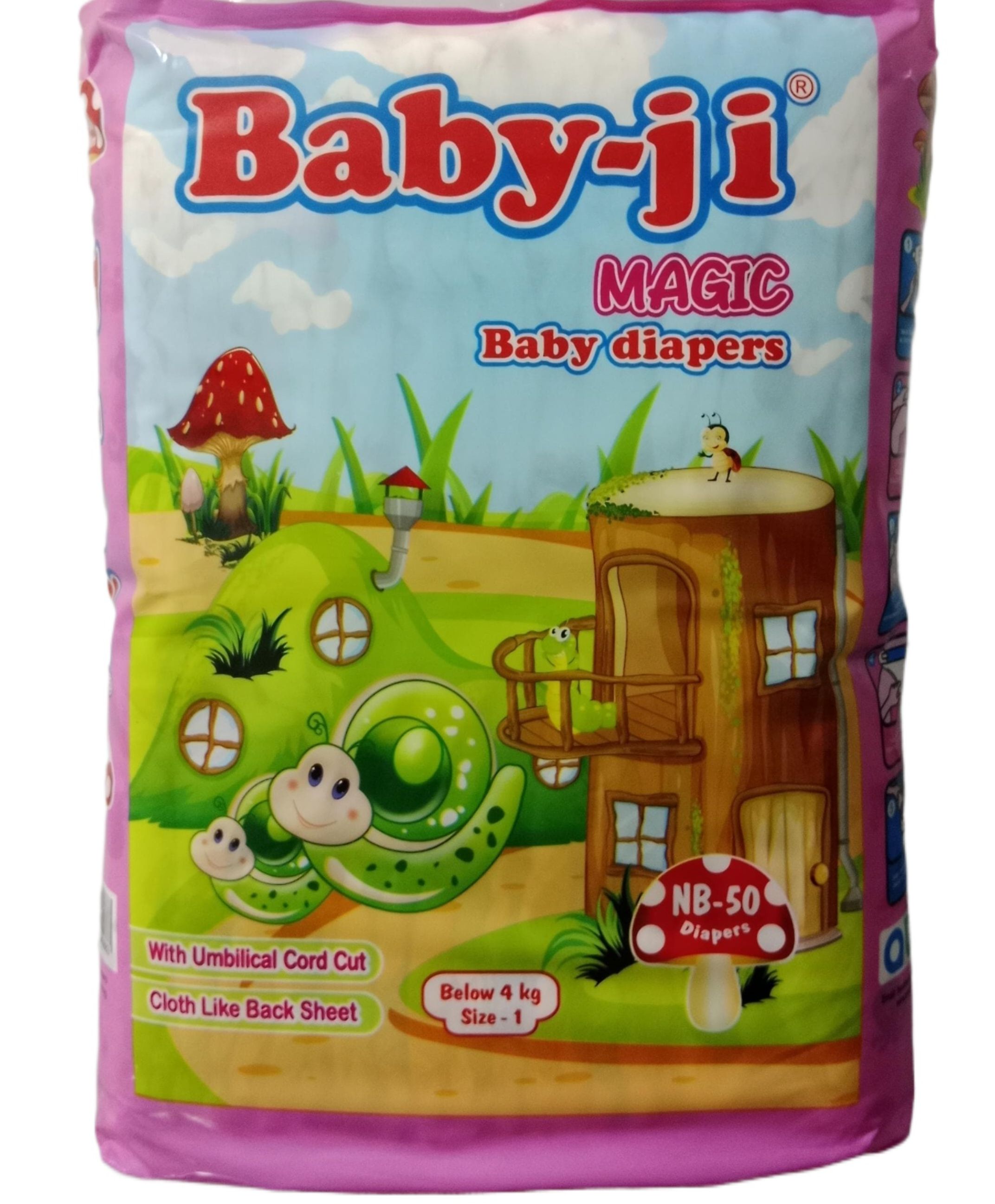 Baby Ji Magic Diaper for Newborns Gentle Protection for Tiny Ones ...
