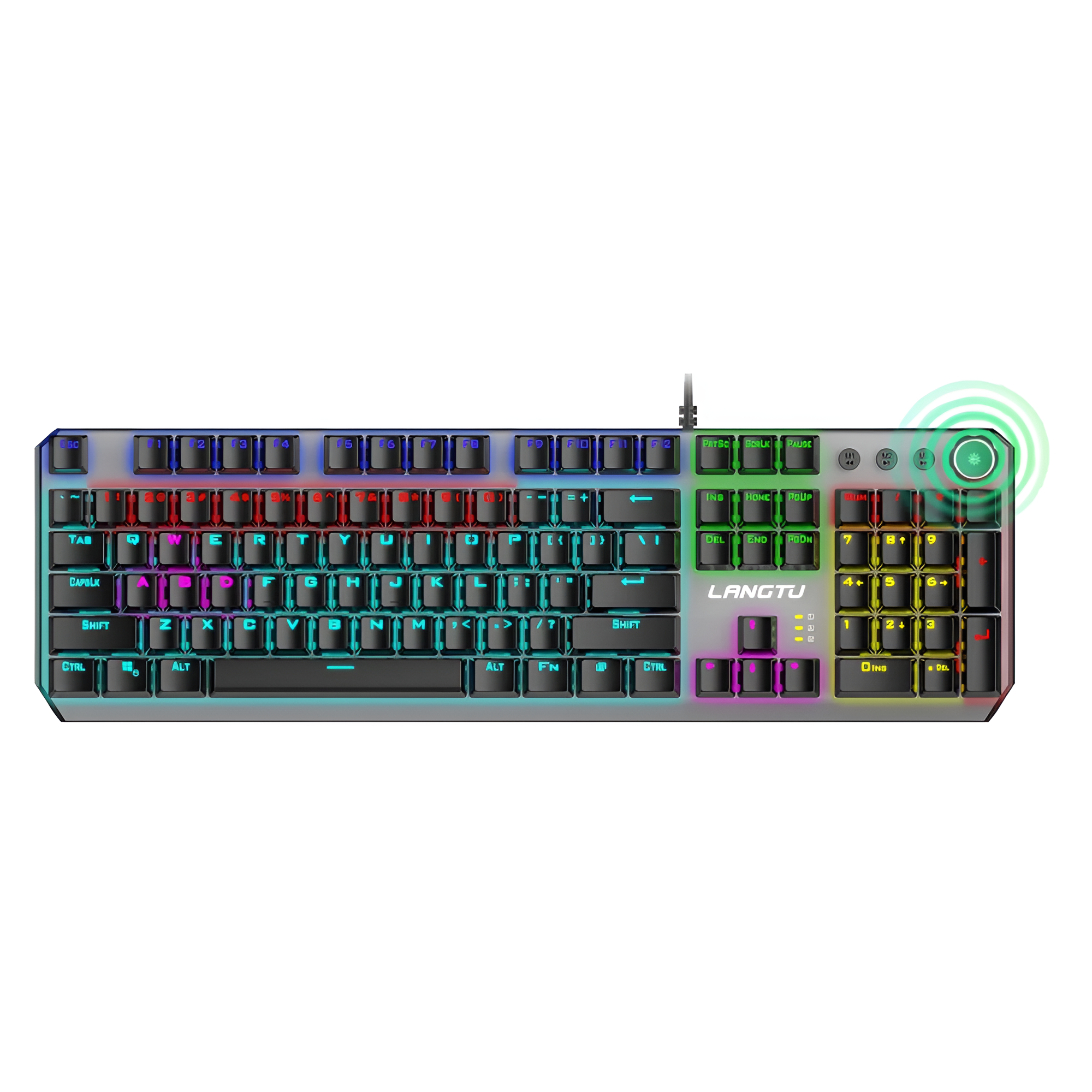 LANGTU K003 RGB GAMING MECHANICAL KEYBOARD | Daraz.pk