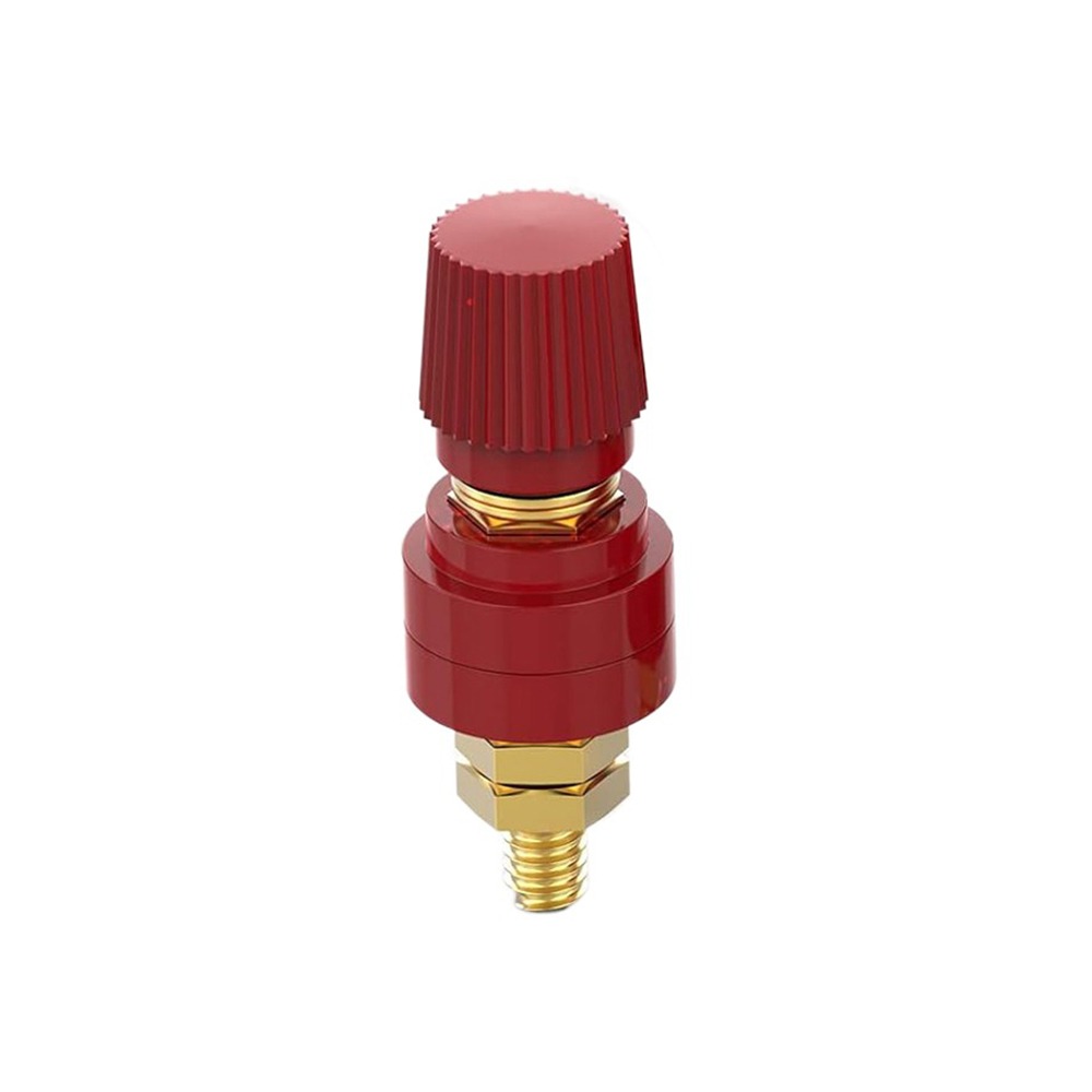 Electrical Equipment Red Black Posts Terminal Blocks M6 M8 Brass ...