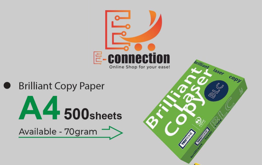 BLC A4 size Paper - Imported White Computer Paper 70 gm by E-CONNECTION ...