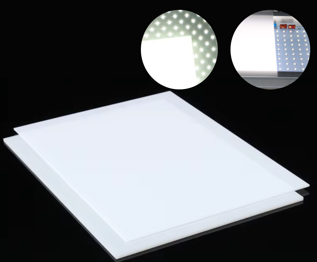 2mm LED Light Diffuser Acrylic Sheet for Lighting, Sign Boards, DIY Light Projects and ...