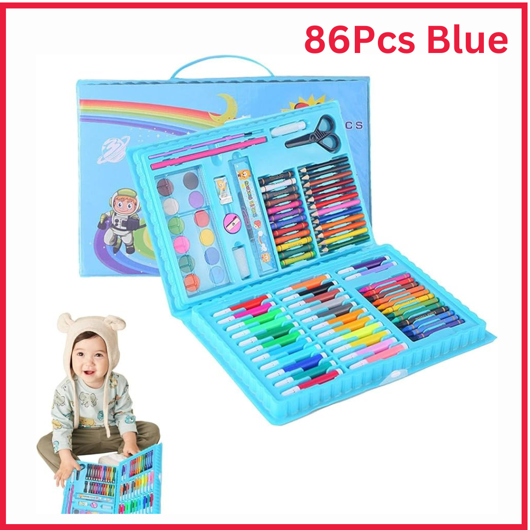 24pcs 42pcs 86pcs 150pcs Coloring Kit for Kids Multifunctional Art Set ...